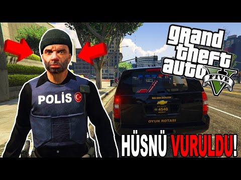 MESUT KOMİSER İLE ÖZEL HAREKAT DEVRİYESİ - HÜSNÜ AĞIR YARALANDI! (GTA 5 Polis Modu)