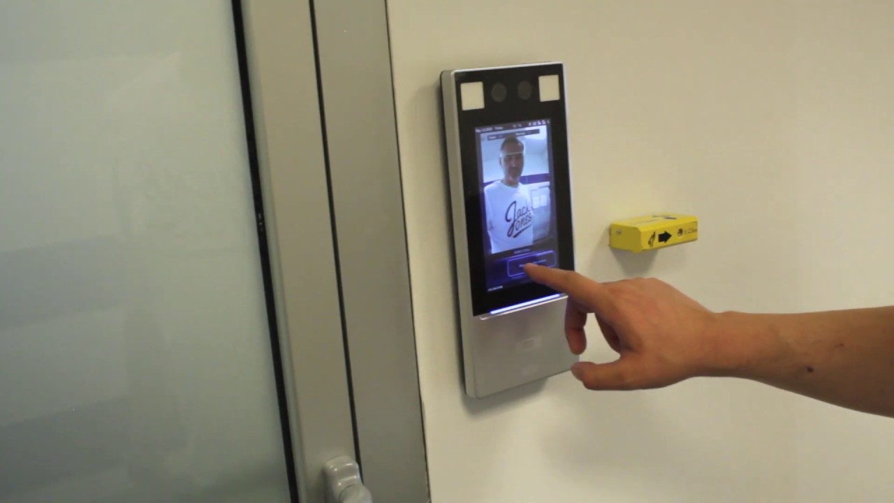 Alarm automatika - COVID-19 terminal za kontrolu pristupa - YouTube