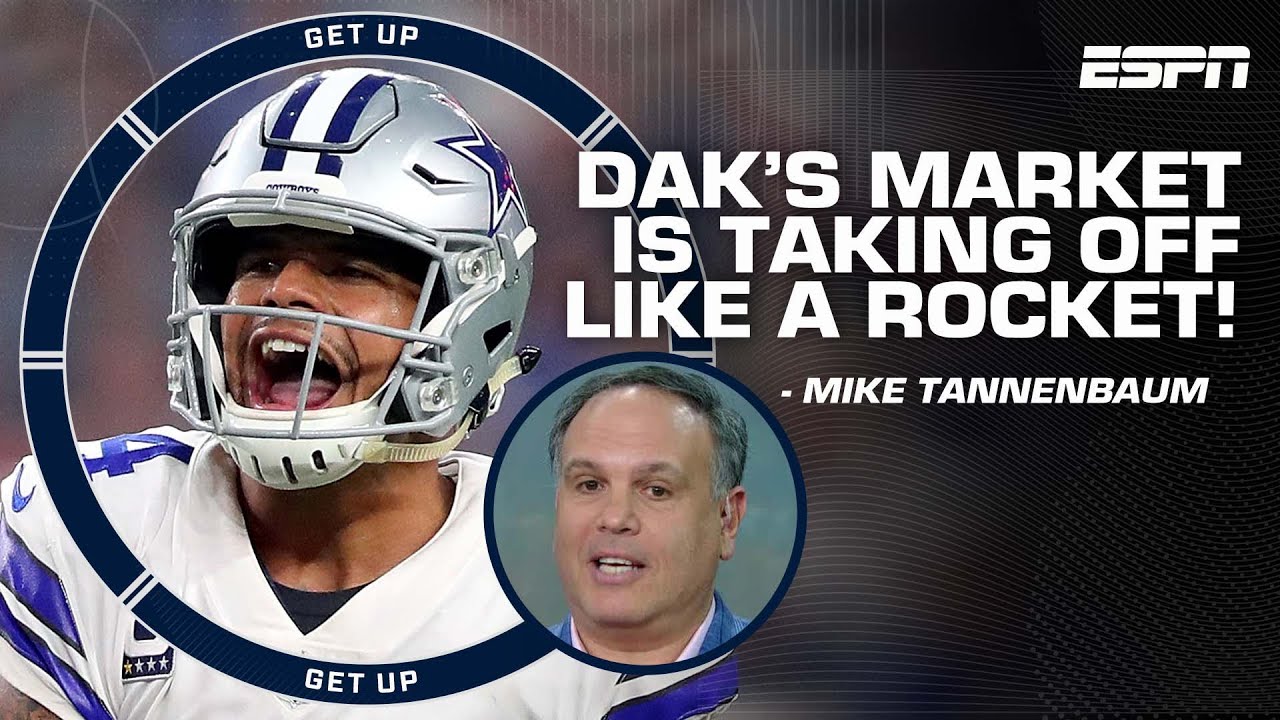 Dak's market has taken off like a ROCKET, he'll be the highest-paid QB ...