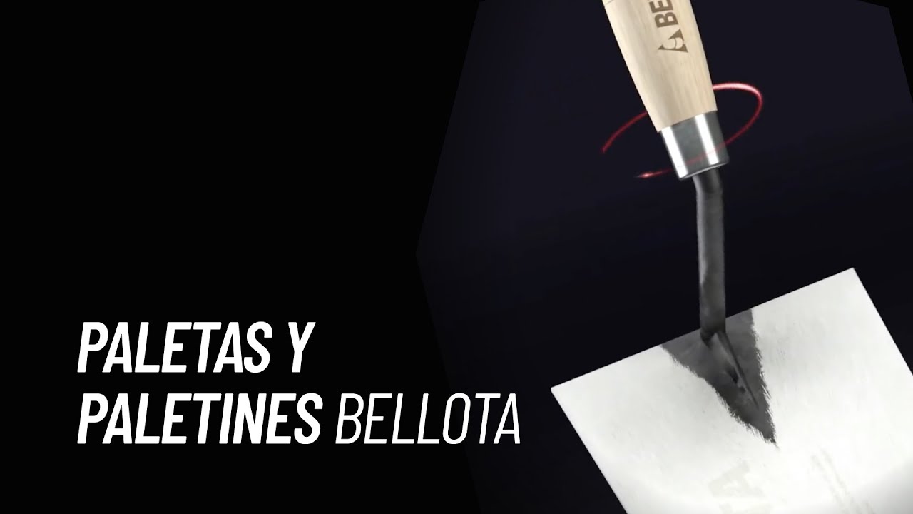 Paletas y paletines Bellota Herramientas - YouTube