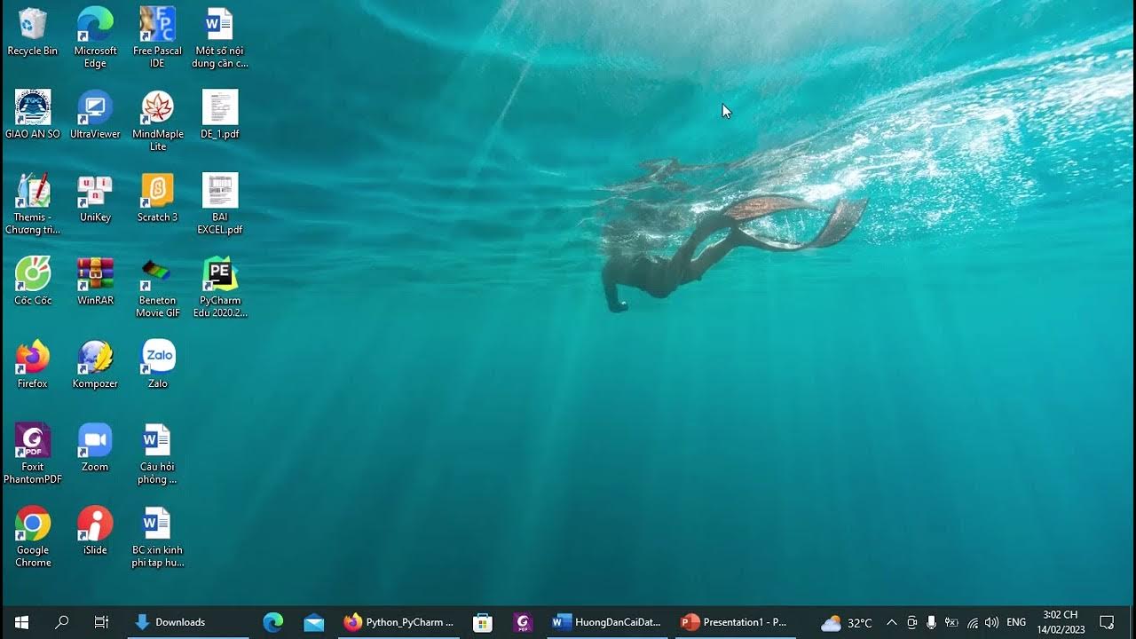 Hướng dẫn cài đặt phần mềm Pycharm - lập trình ngôn ngữ Python - YouTube
