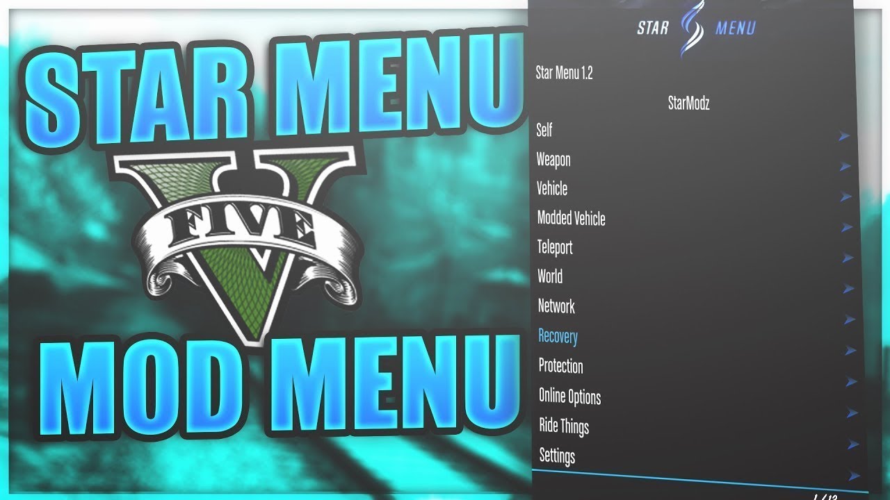 Star Mod Menu 1.3 | + RECOVERY | GTA V Online 1.50 | NEW PAID MOD MENU ...