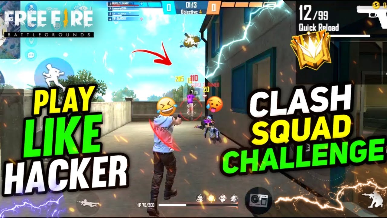 CLASH SQUAD 1VS4 NEW TRICK - Garena free fire clash squad ranked ...