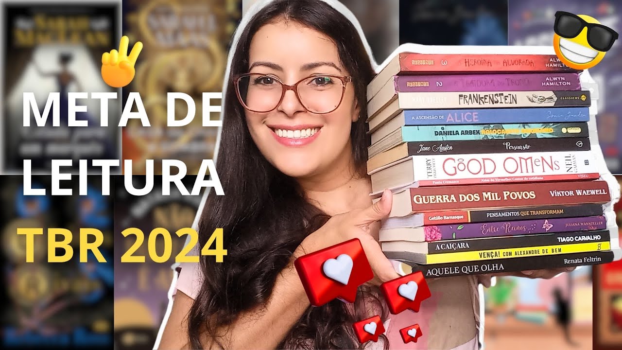 24 LIVROS PARA LER ESSE ANO [TBR 2024] - YouTube