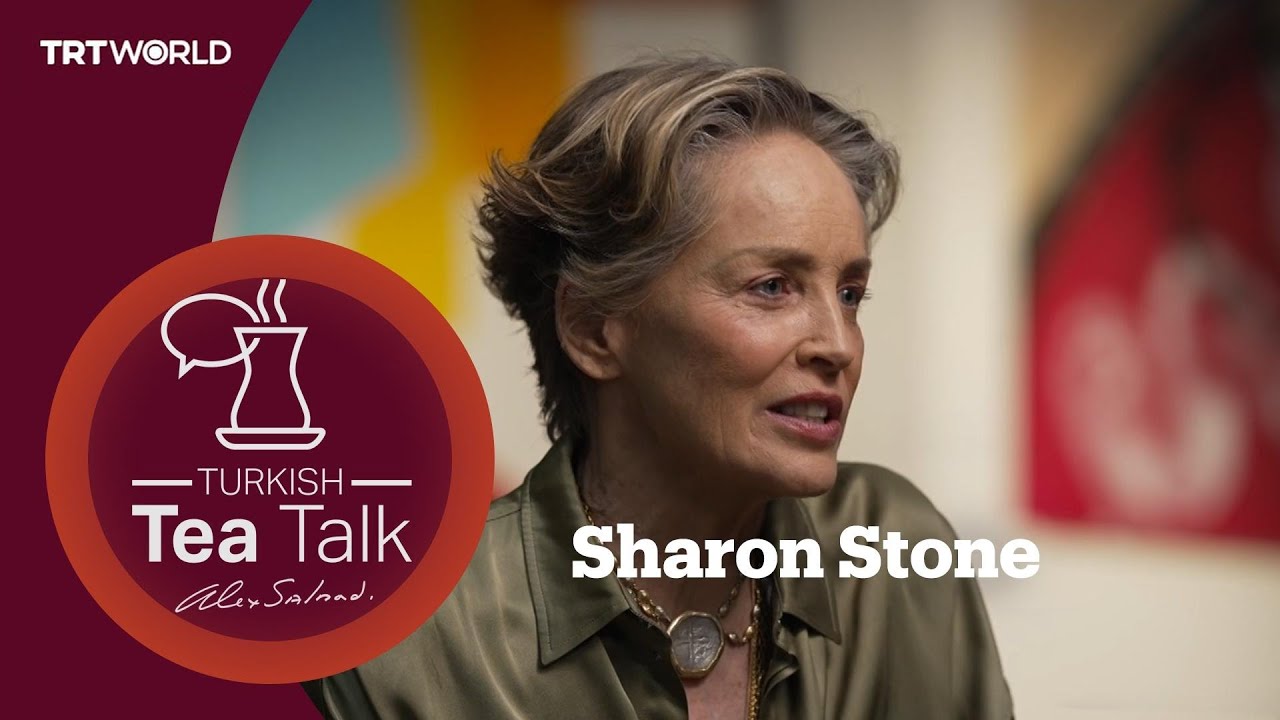 Turkish Tea Talk with Alex Salmond: Sharon Stone - YouTube