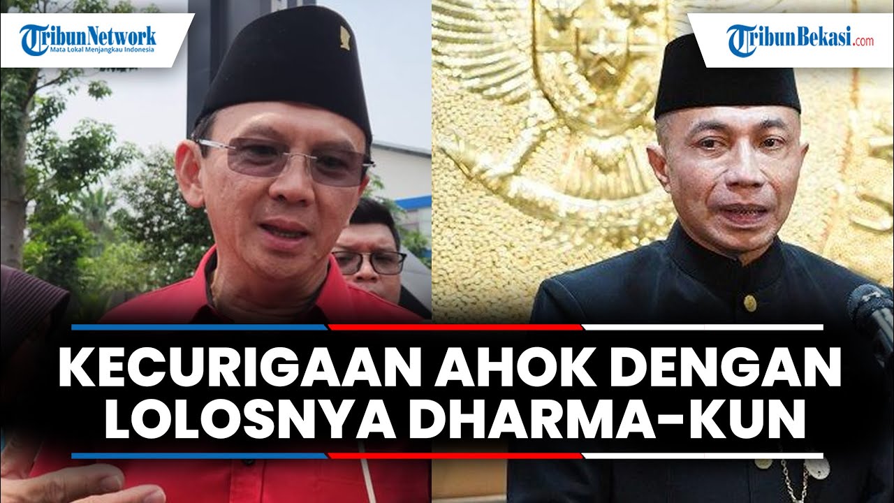 Kecurigaan Ahok dengan Lolosnya Dharma Kun Jadi Paslon Independen - YouTube