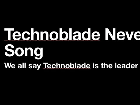 Technoblade never dies fan song! - YouTube