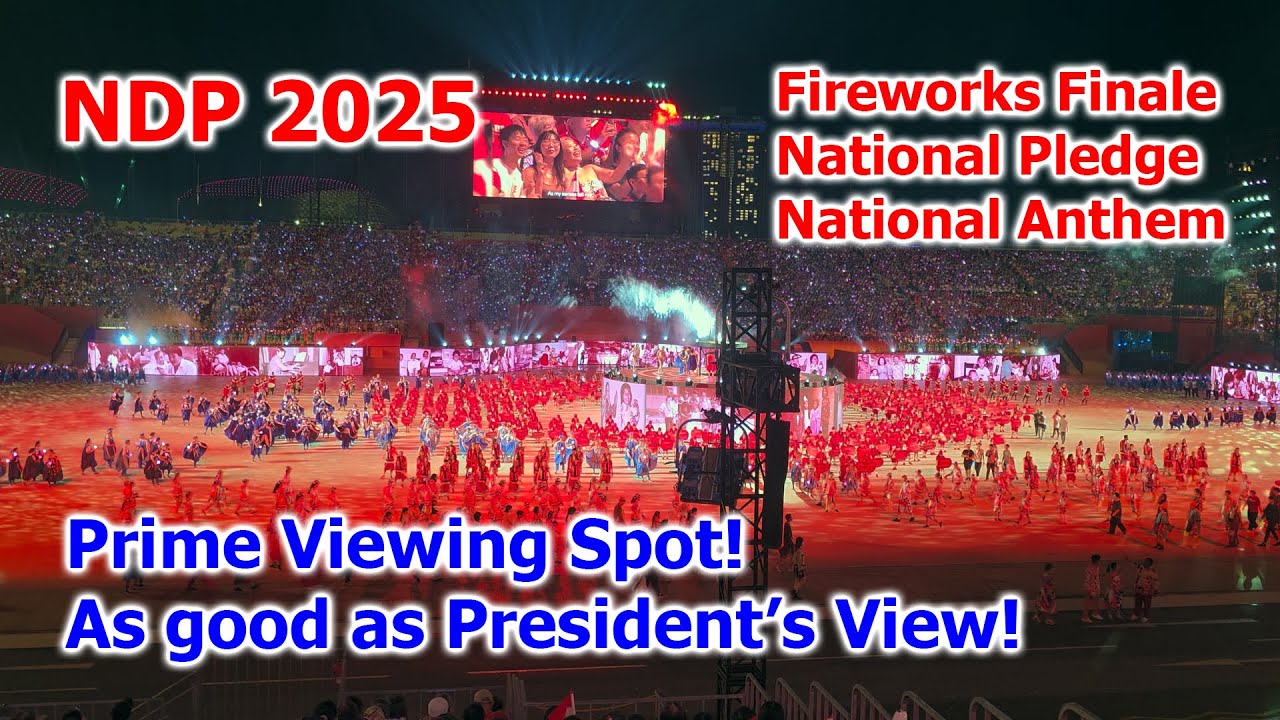 NDP 2025 Best view at Padang! - YouTube