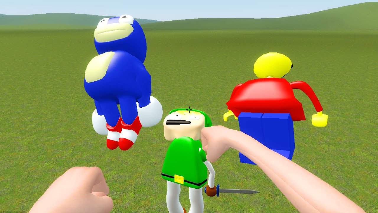 Make it all NEW UPDATE 3D SANIC CLONES MEME fall at your feet in Garry ...