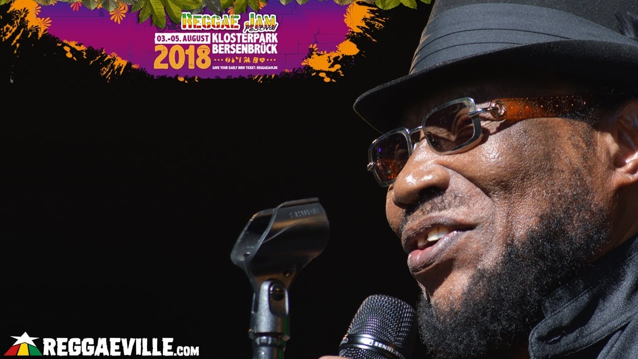 Derrick Morgan @ Reggae Jam Festival 2018 - YouTube