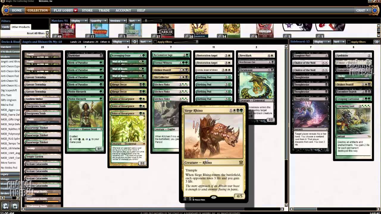 Channel LSV - Modern Rhino Pod (Deck Tech) - YouTube