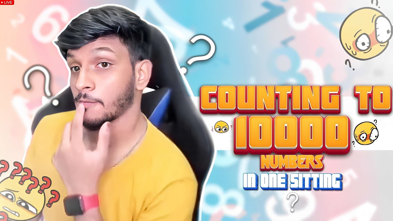 10,000 COUNTING CHALLENGE – Can I Finish It? 👀 - YouTube