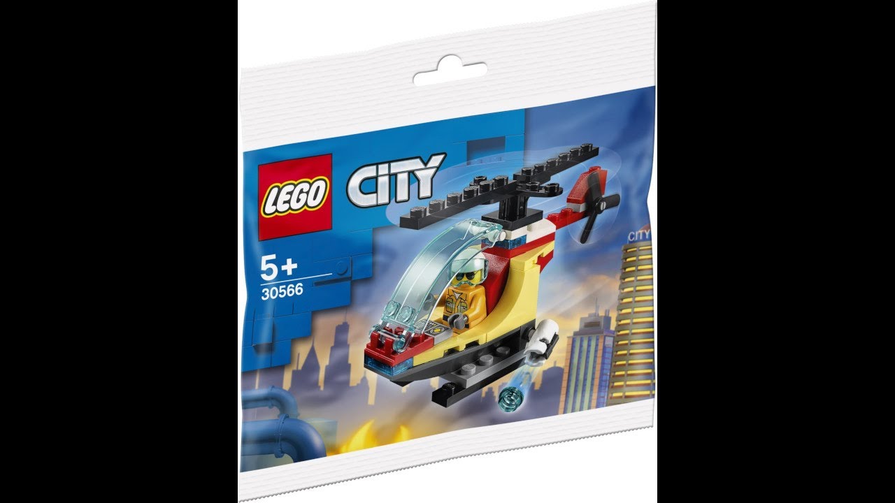 LEGO Instructions | City | 30566 | Fire Helicopter | Fire | Polybags ...