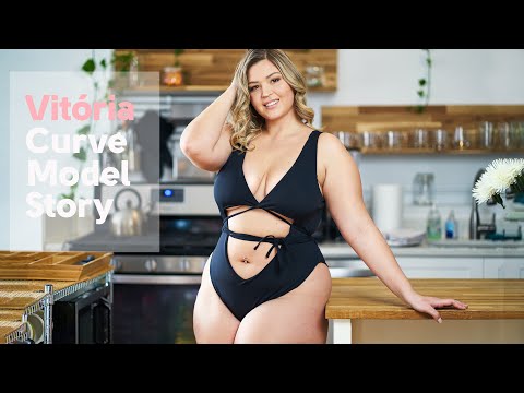 Vitória Almeida - Curve Model Story - 4K