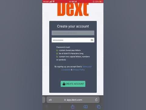 How to sign up and start using the Dext prepare app! #receipts #dext ...