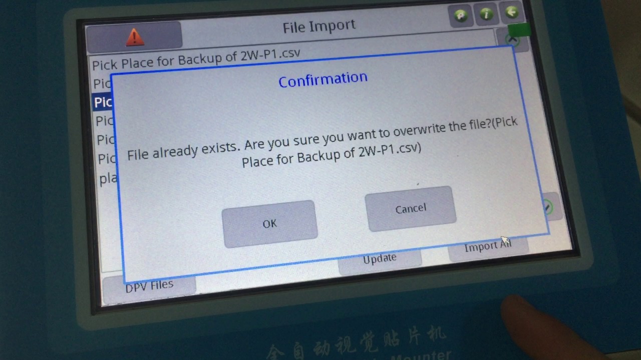 File convert - from CSV to DPV file - YouTube