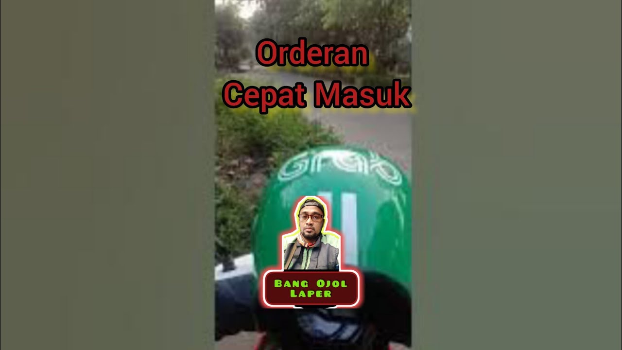Bang Ojol Gak perlu capek nunggu orderan masuk disini - YouTube