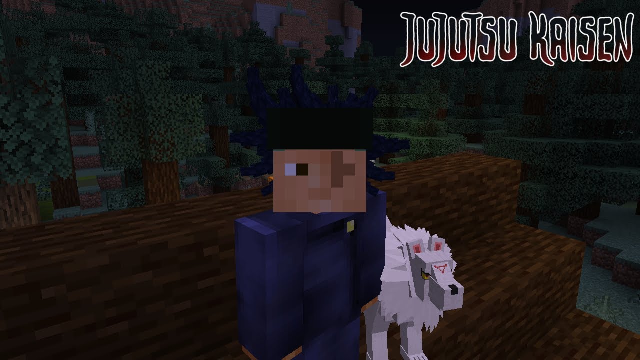 My journey with the 10 shadows !!! JUJUTSU KAISEN MINECRAFT MOD #1 ...