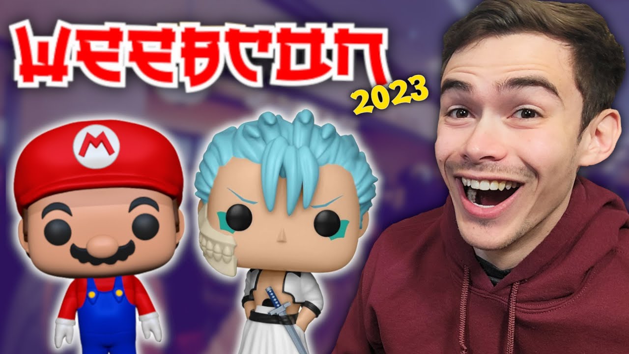 Anime Comic Con Funko Pop Hunting! (Weebcon 2023 Day 1) - YouTube