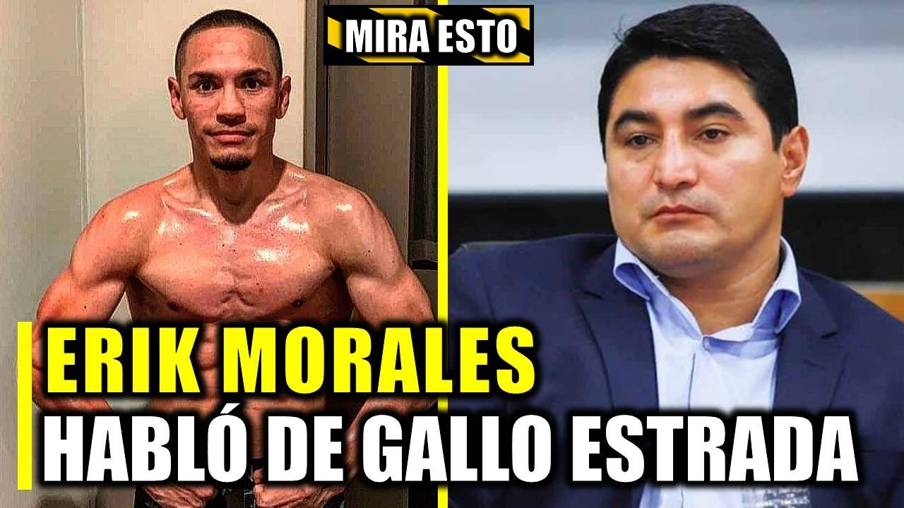 ERIK MORALES HABLÓ DEL GALLO ESTRADA ¡NO CREEERÁS LO QUE DIJO! - YouTube