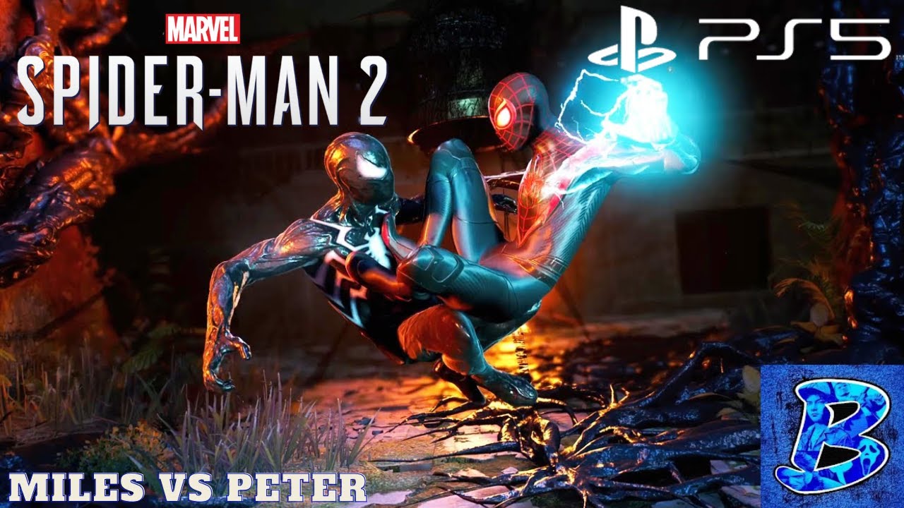 MARVEL SPIDER MAN 2 MR MILES VS PETER BOSS FIGHT - YouTube