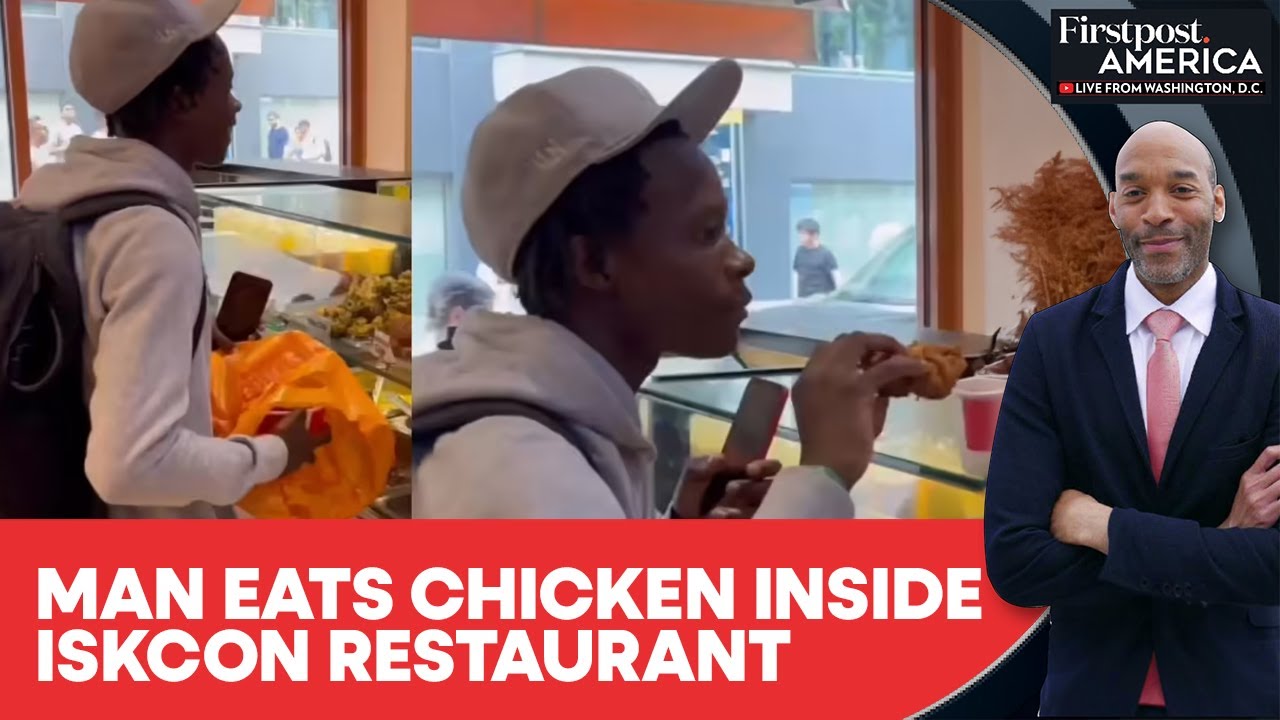 London: Man Eats KFC Chicken Meal Inside ISKCON Govinda's Restaurant ...