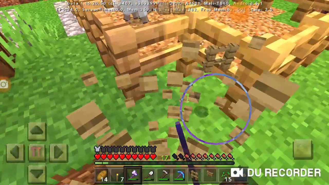 Membuat kandang sapi (minecraft survival 13) - YouTube