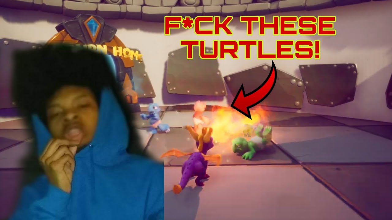 Saving the turtles with paper straws in spyro reignited trilogy - YouTube