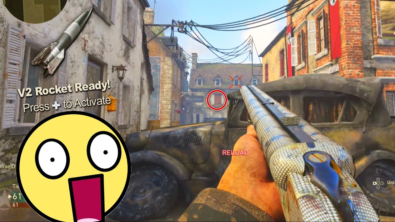 the HARDEST V2 ROCKET ATTEMPTED...😤(SNIPER SHOTGUN) - COD WW2 - YouTube