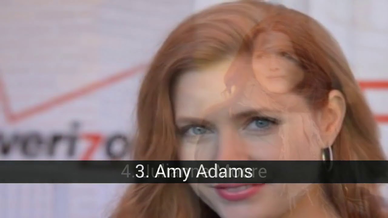 Hollywood roodharige actrices - YouTube