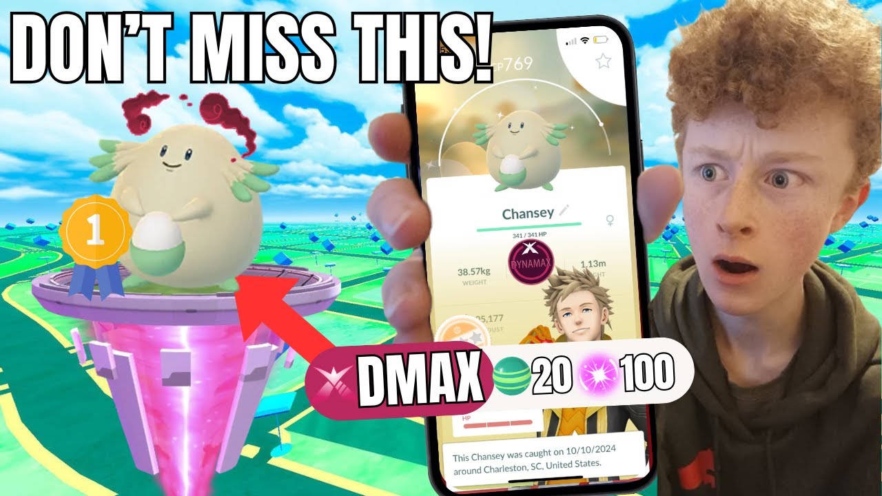 Don't Miss the NO.1 DMAX POKEMON! | Pokemon GO - YouTube