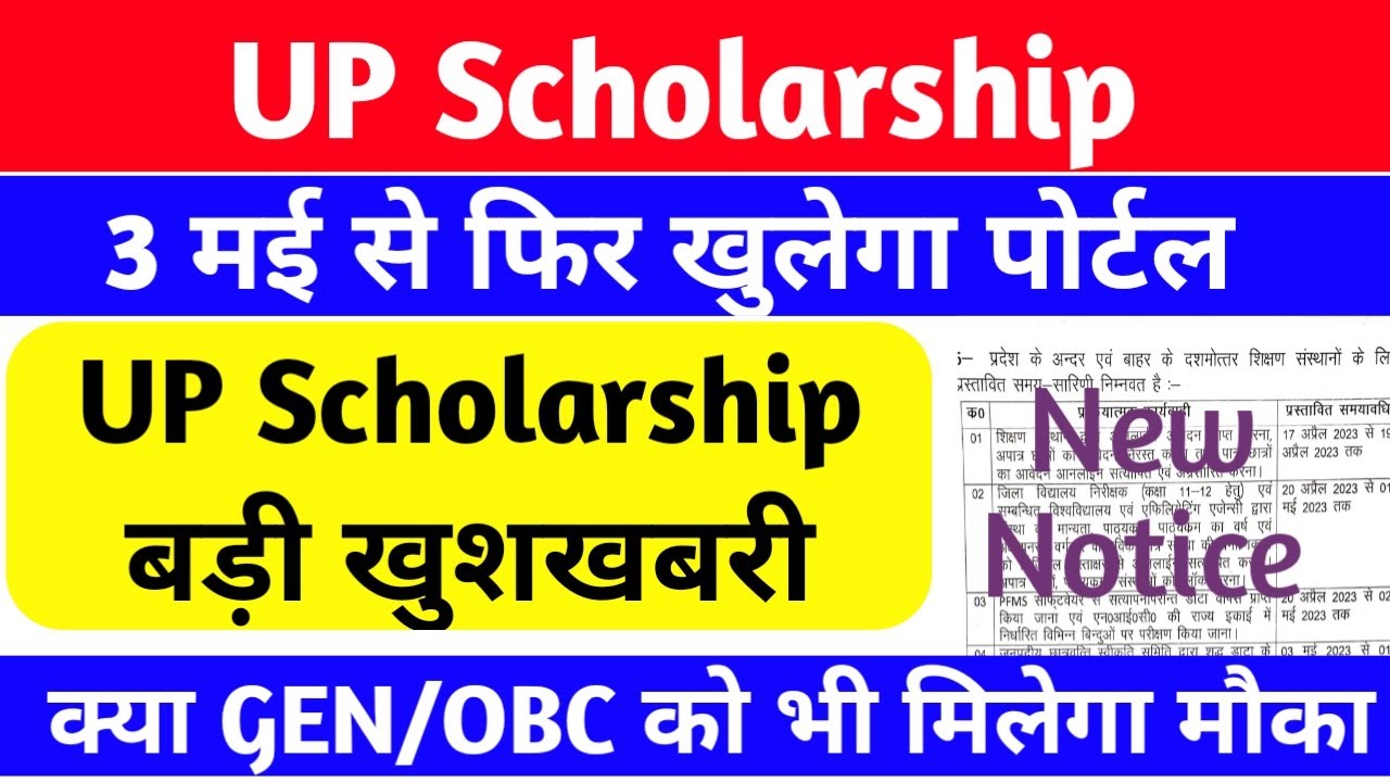 Up Scholarship Latest News Today Up Scholarship Up Scholarship Kab