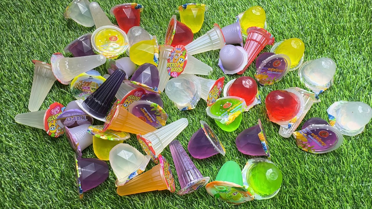 A lot of Jelly fruit - YouTube