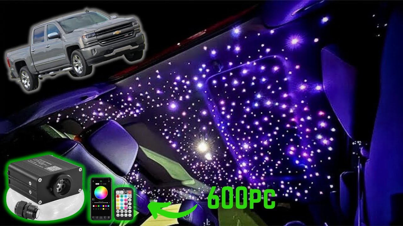 DIY Installing a Starlight Headliner in a Chevy Silverado *IS IT ...