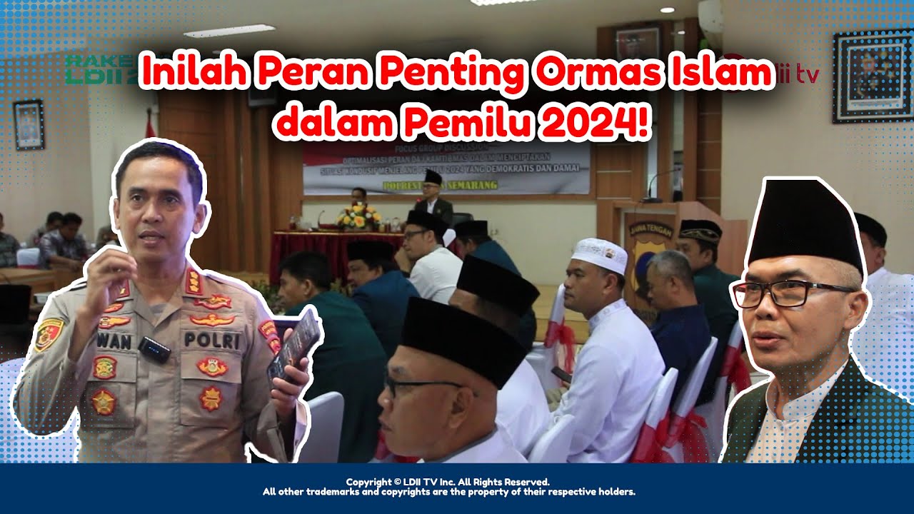 LDII TV: LDII Hadiri Diskusi Grup Jelang Pemilu 2024 - YouTube