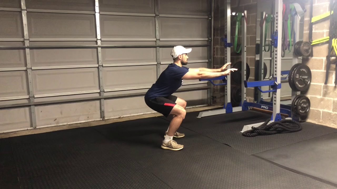 Squat Iso Hold - YouTube