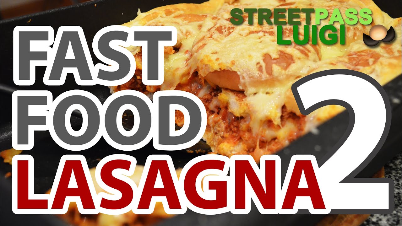 FAST FOOD LASAGNA 2 - Video Special | (EpicMealTime Inspired) - YouTube