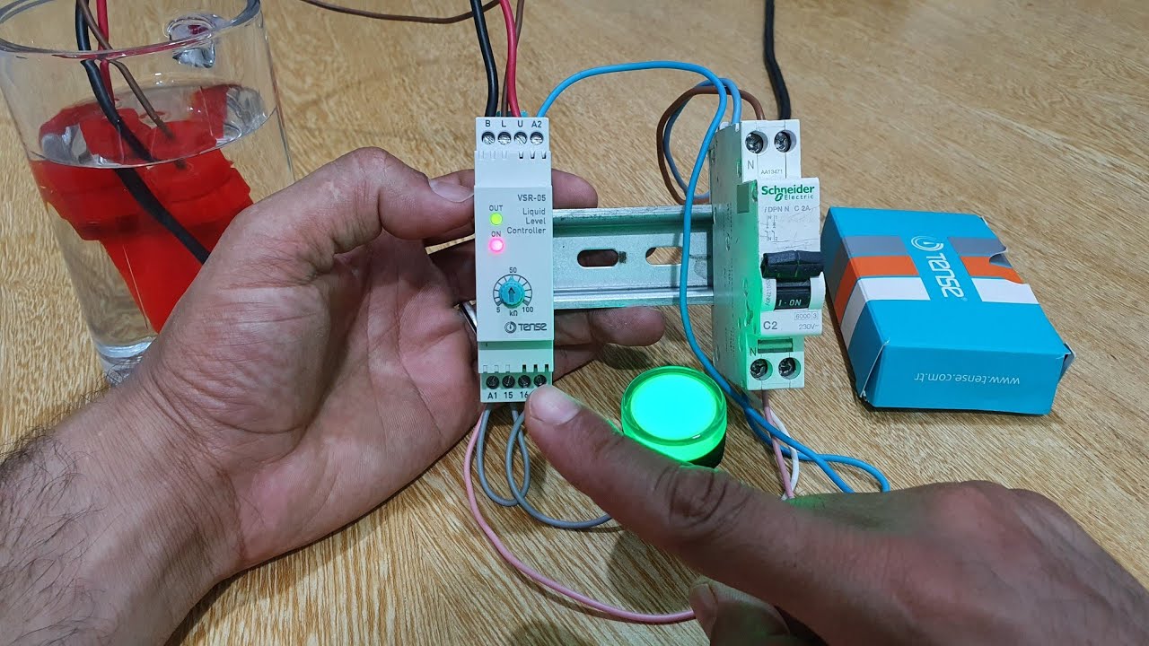 Relais de niveau, principe de fonctionnement # liquid level relay VSR ...