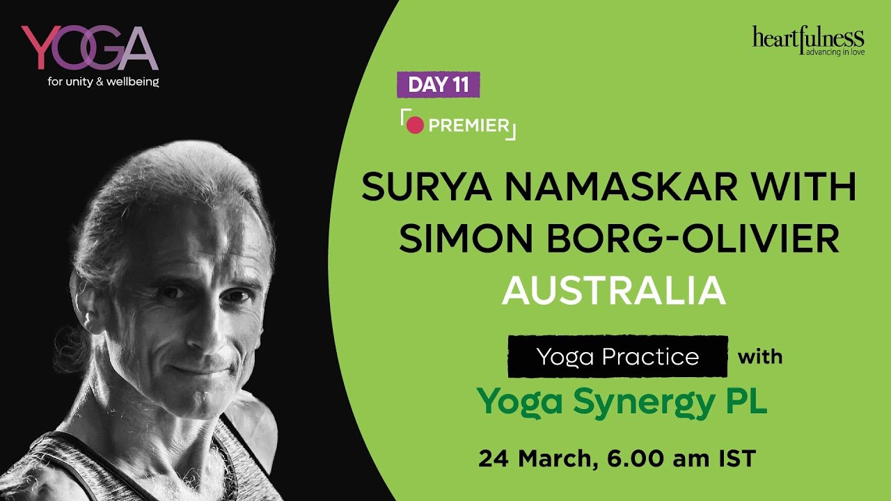 11 | Surya Namaskar - Simple to Complex Variations by Simon Borg-Olivier | Yoga4Unity & well ...
