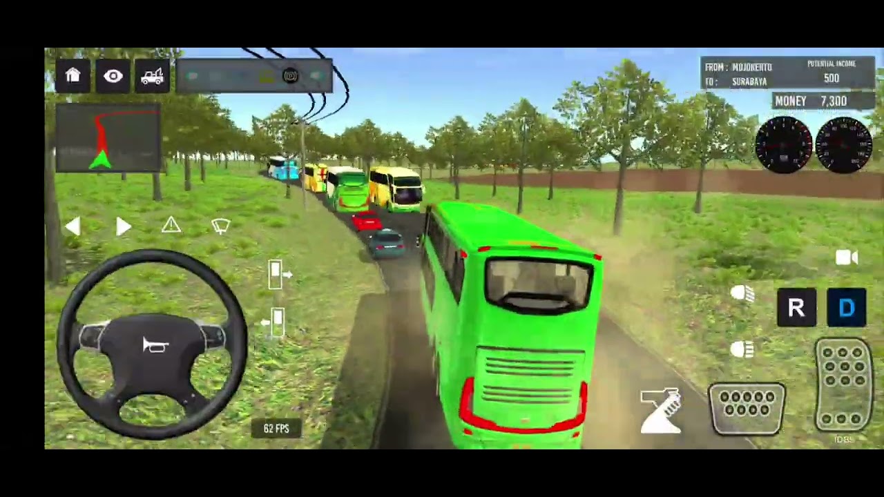 Indonesian Coach bus Driving | Euro Bus simulator 2025 Android gameplay ...