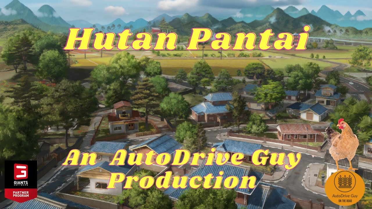 Farming Simulator 25 - Hutan Pantai AutoDrive (updated 9/1/25) - YouTube