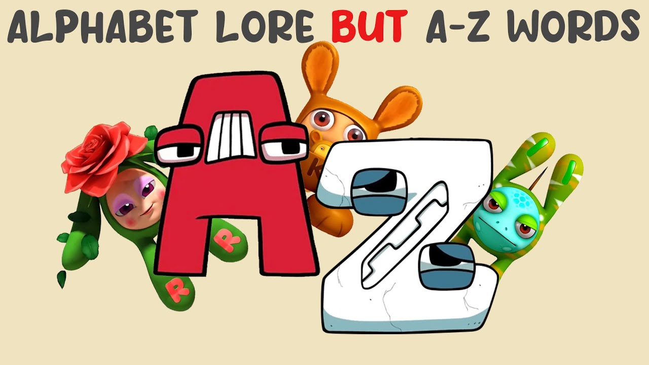Alphabet Lore but A-Z words | Alphabet Lore - all about - YouTube