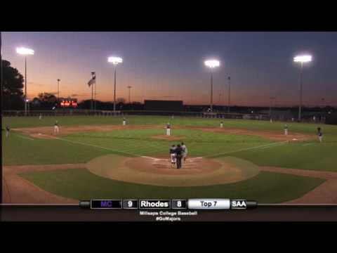 03.02 - 03.03 Baseball vs. Rhodes College - YouTube