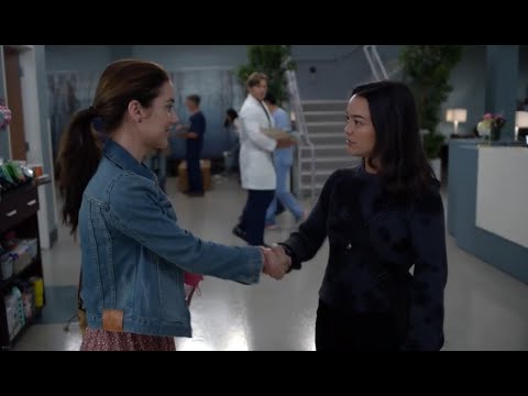 Jules Millin and Mika Yasuda all scenes compilation greys anatomy 19x01 ...