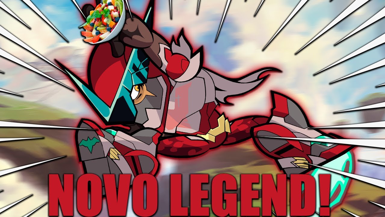 O NOVO LEGEND DO BRAWLHALLA RED RAPTOR ESTÁ INCRIVEL - YouTube