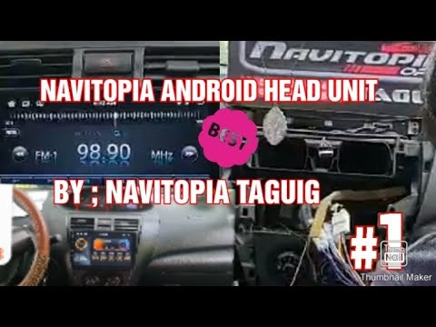 NAVITOPIA ANDROID HEAD UNIT || BY: NAVITOPIA TAGUIG - YouTube