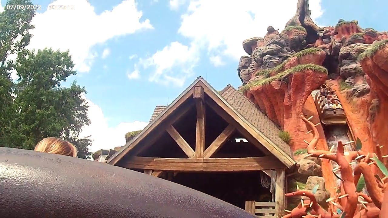 Disney World Splash Mountain (Amazing Drop) Magic Kingdom - YouTube