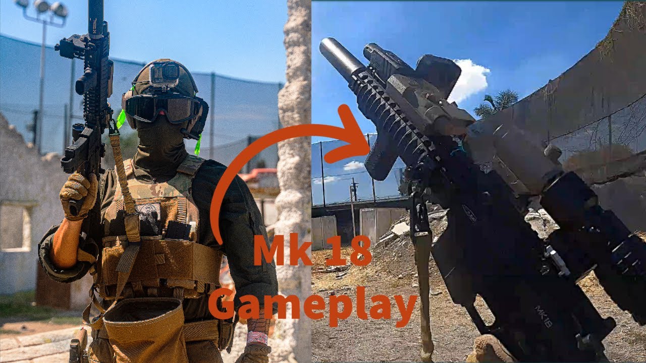 EMG Mk 18 GBBR Gameplay // memes and more included ;) - YouTube