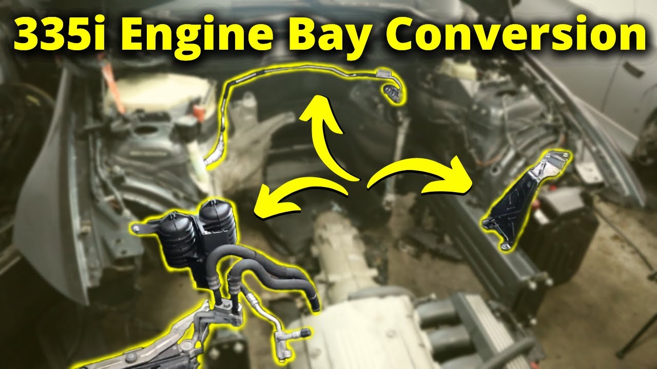 Prepping the Engine Bay, 335i Wagon Build Pt. 7 - YouTube