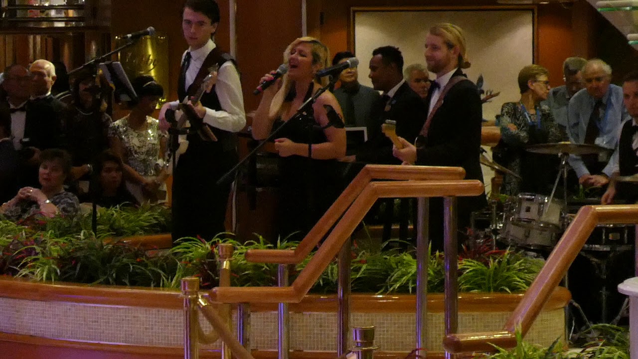 Party and dancing on the High seas- Diamond Princess 16 Sept 2019 - YouTube